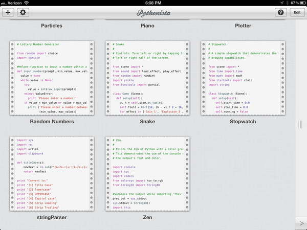 Pythonista App — From Toy to Tool - Macdrifter
